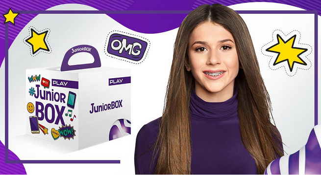 Play Junior Box nowy zestaw: Roksana Węgiel w reklamie - Favorite News